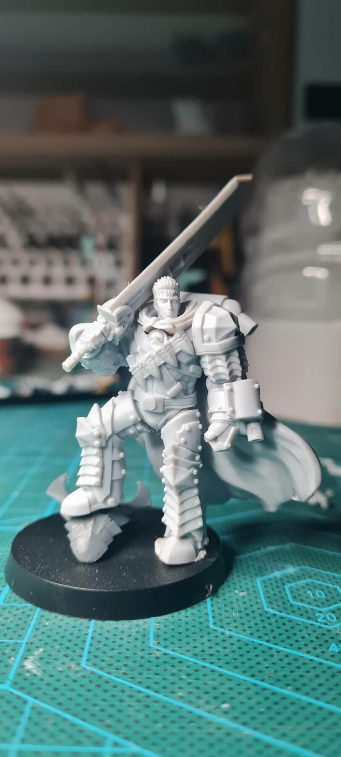 3d print file Heavy Sword Fighter 20 – mekpainta